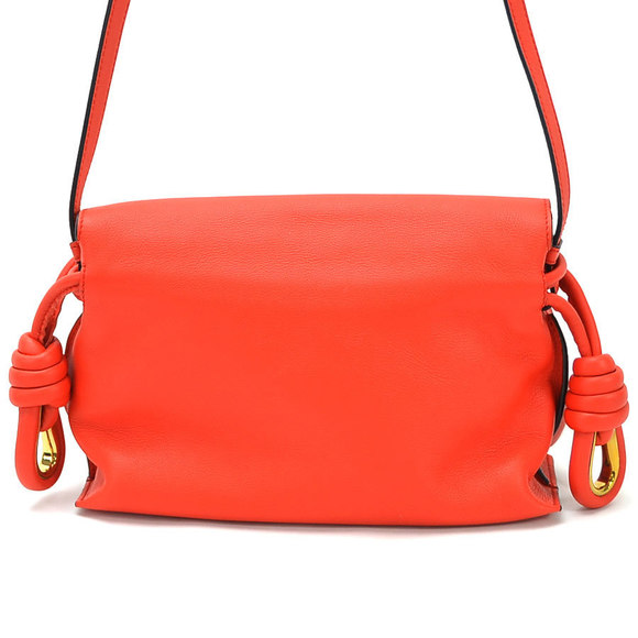 Loewe | Bags | Loewe Shoulder Red Lace Anagram Leather Flap Flamenco ...
